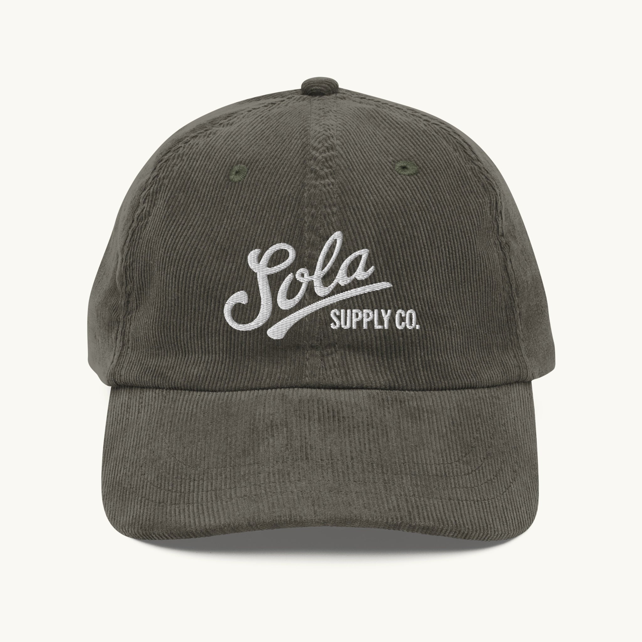 Sola Supply Vintage Corduroy Cap – Sola Supply Co